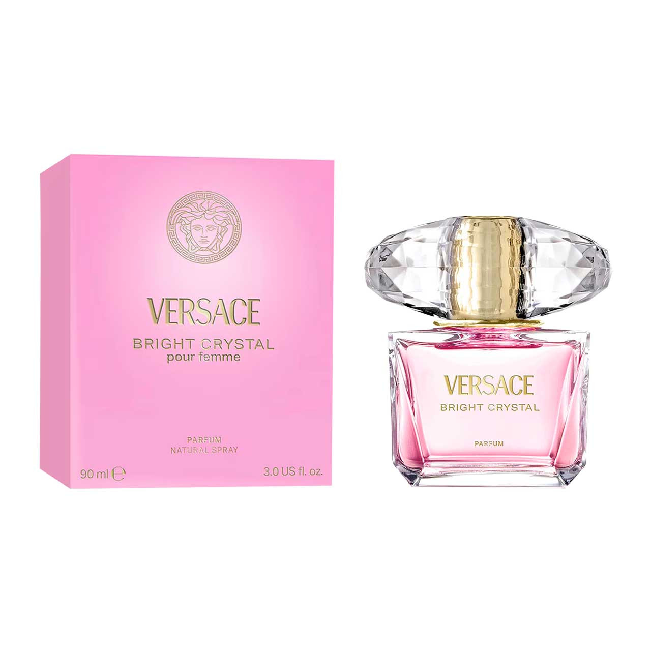 Versace Bright Crystal Parfum 90ml Dama - Perfumería fina